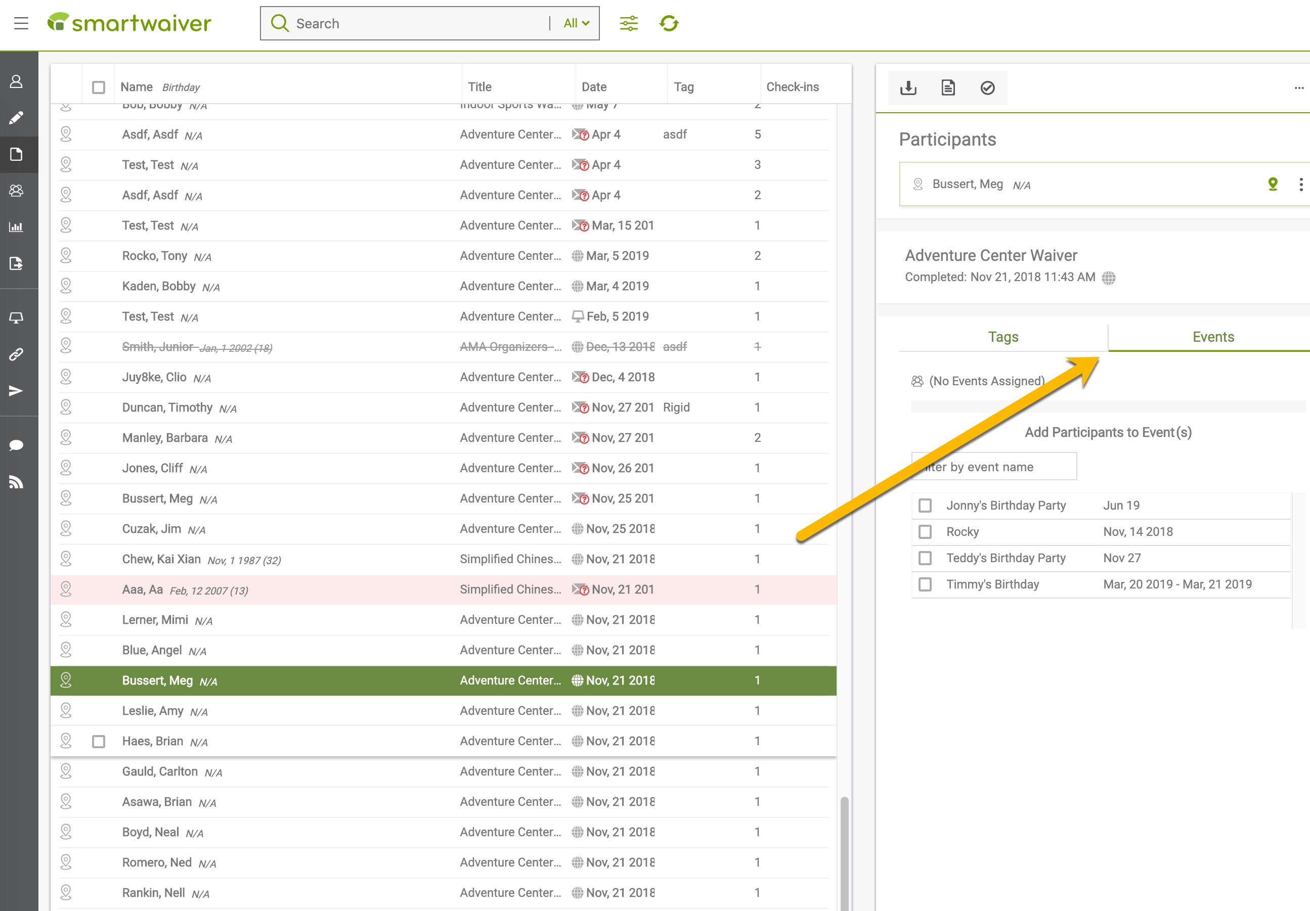 Managing Events With Smartwaiver – Smartwaiver